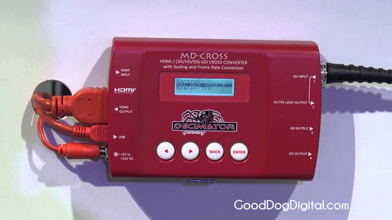 NAB 2015 Decimator Design MD-HX & MD-Cross - YouTube
