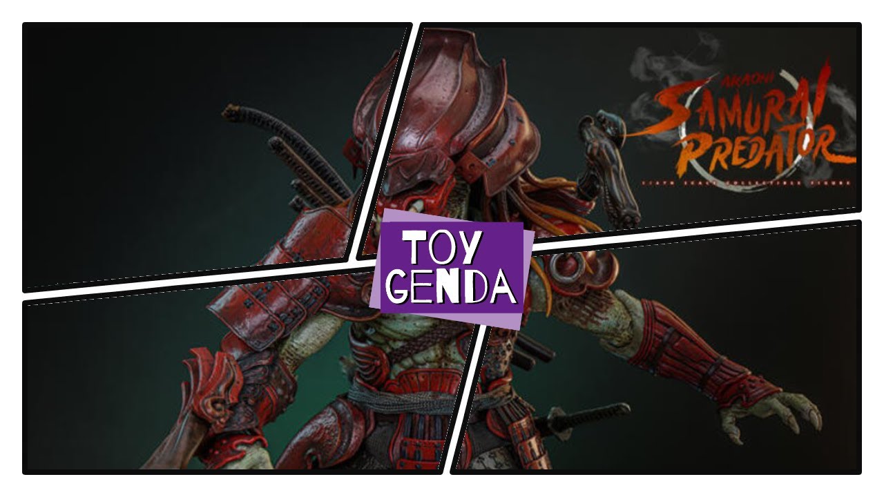 Hot Toys Alien vs. Predator - Akaoni Samurai Predator - YouTube