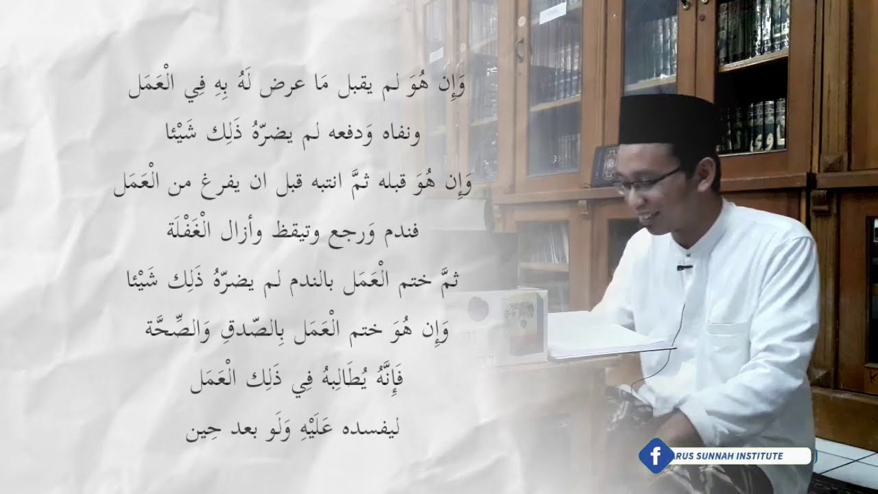 Ngaji Adab an-nufus ke-76 Part2 ('Urudh al-Hawa Ba'da Taqdim al-Iradah ...