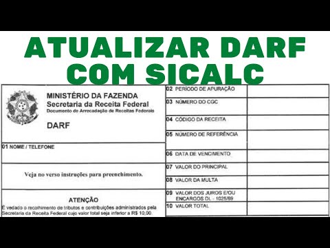 🤩COMO ATUALIZAR BOLETO DE DARF ATRASADO USANDO SICALC WEB.