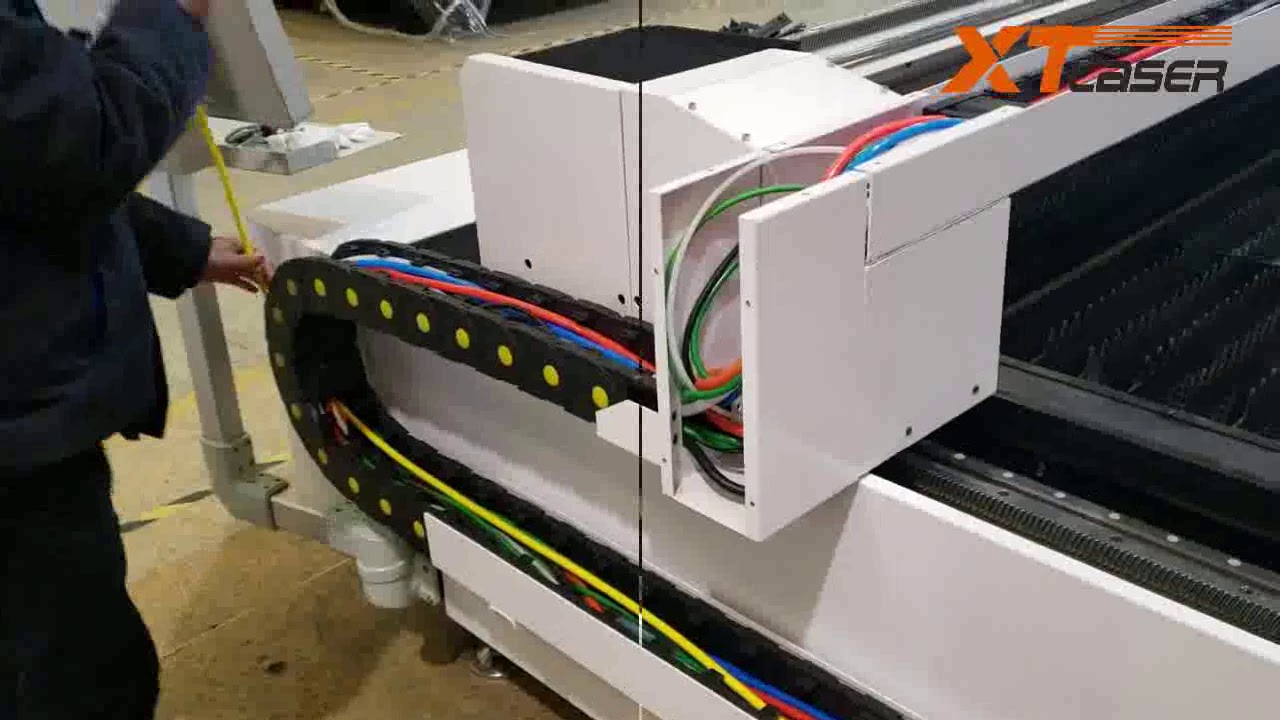 How to install laser machine XT LASER - YouTube