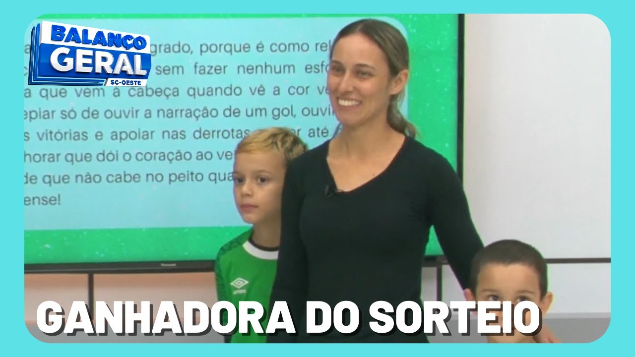 Elizandra teve a frase mais criativa e foi a vencedora da camisa da ...