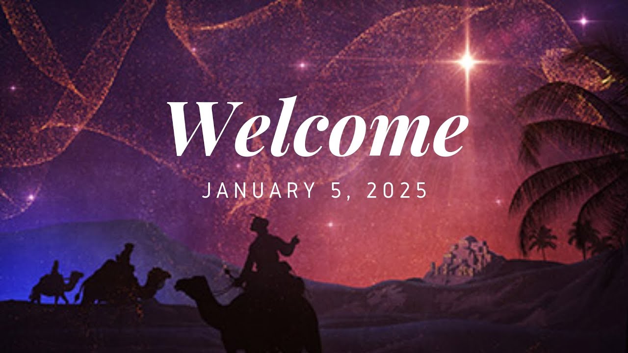 Sunday, January 5, 2025 Worship at First Lutheran Church - YouTube