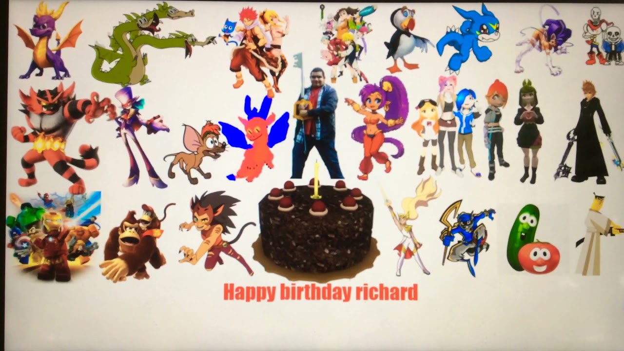 Happy birthday @Richard The Imaginator - YouTube