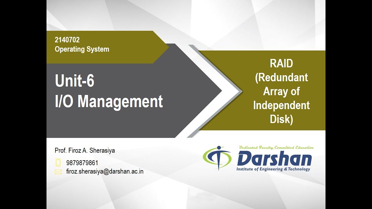 6 05 RAID Redundant Array Of Independent Disk YouTube 6-05-raid-redundant-array-of-independent-disk-youtube