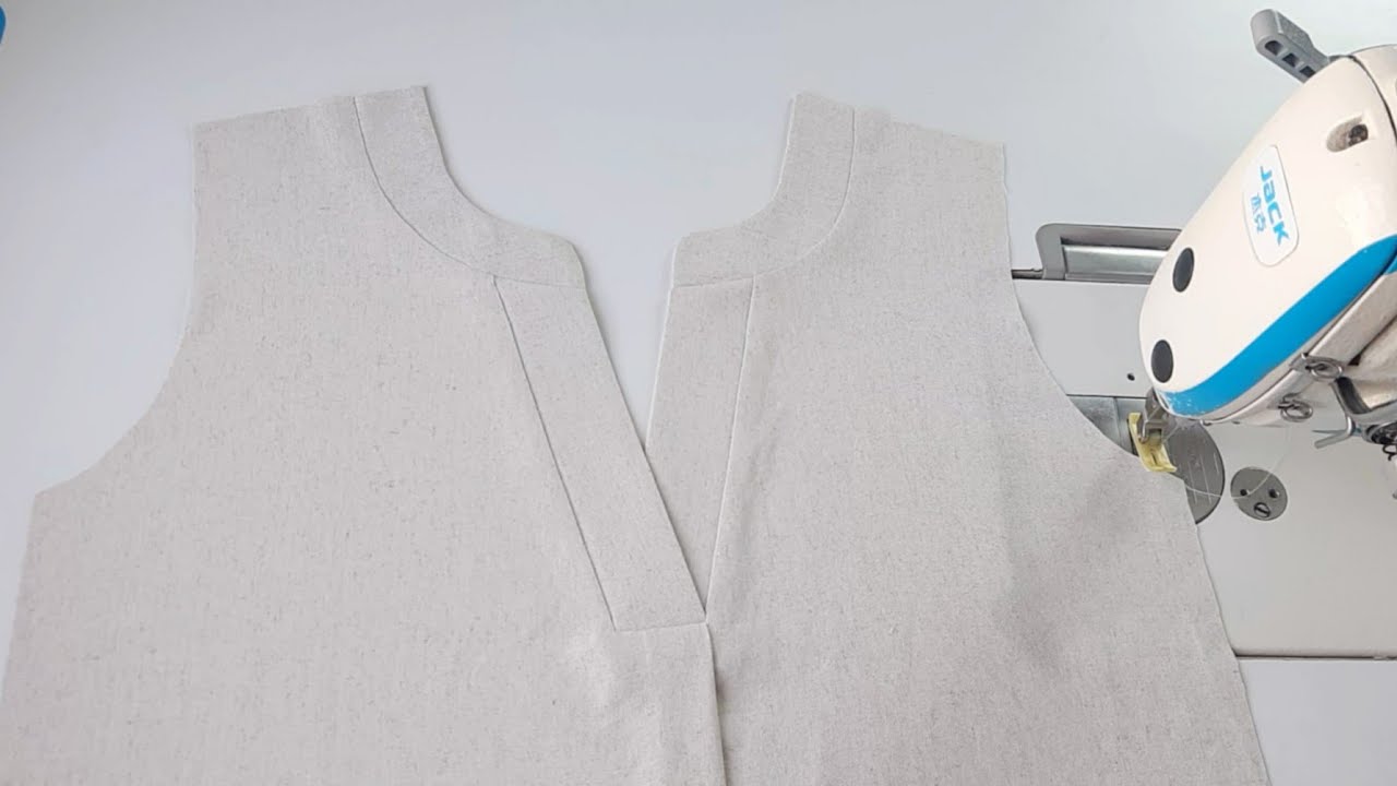 Amazing method Very easy collar Neck cutting and stitching - YouTube