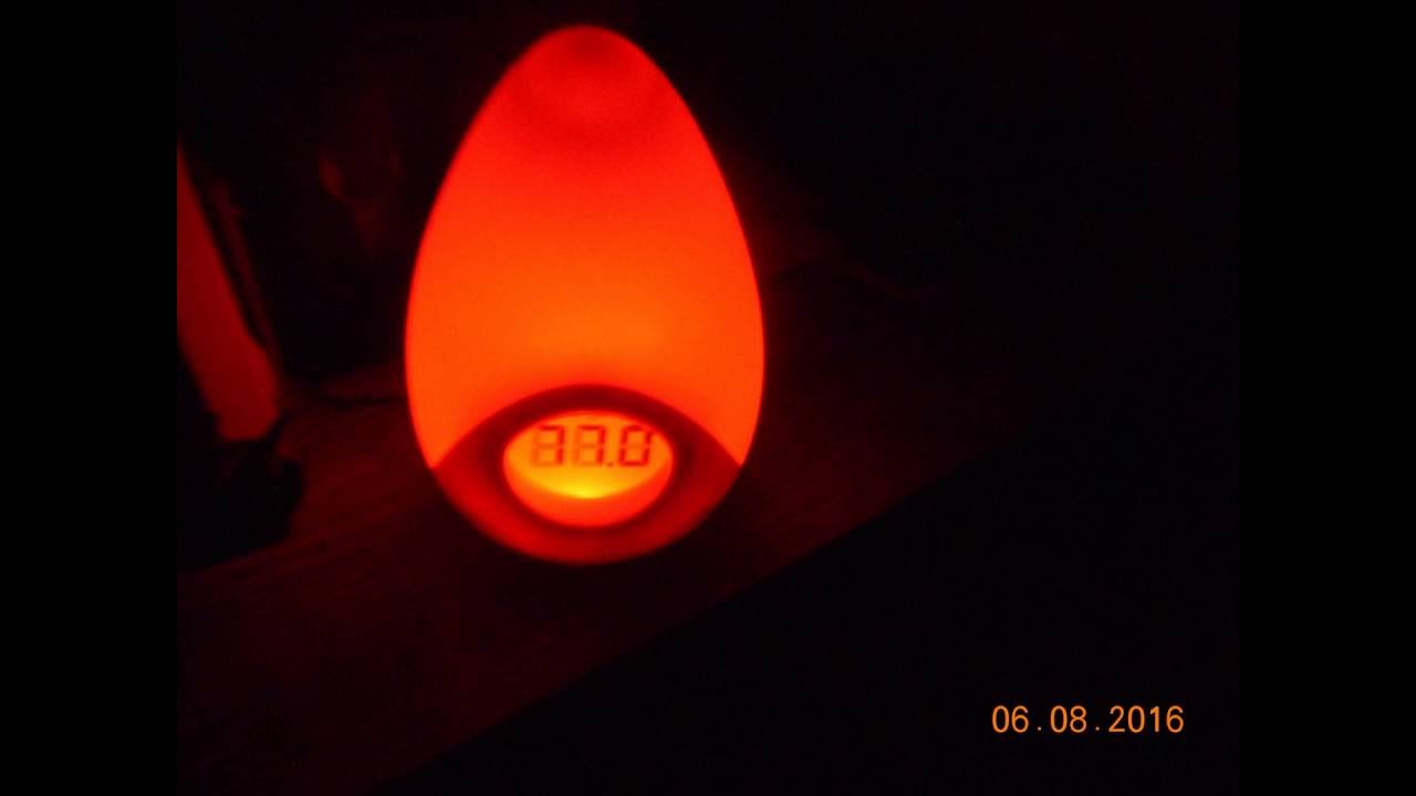 MeasuPro Color Changing Digital Room Thermometer - YouTube