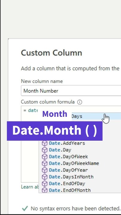 Power BI Sorting by Month Name #windows#powerquery#powerbi#month#sort #tutorial - YouTube