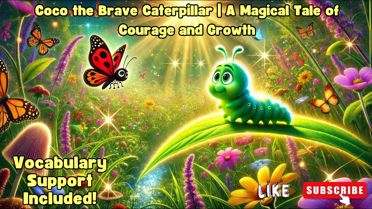 Coco the Brave Caterpillar | A Magical Tale of Courage and Growth - YouTube