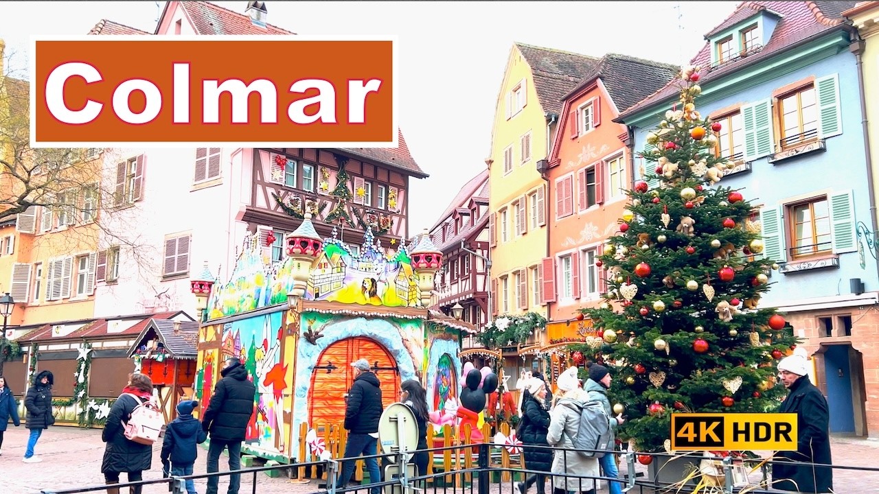 Colmar, France - The spirit of Christmas - Colmar Christmas market ...