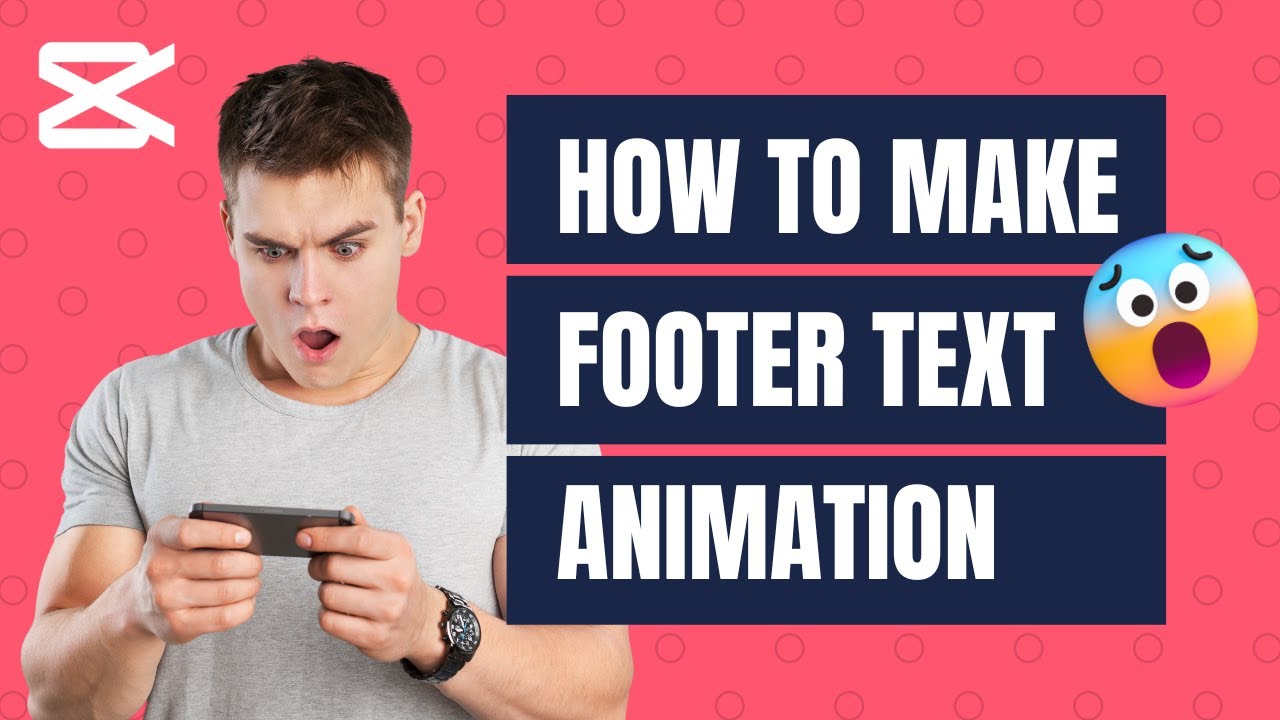 Want To Create This Footer Running Text Effect For Your Video Edits On ...