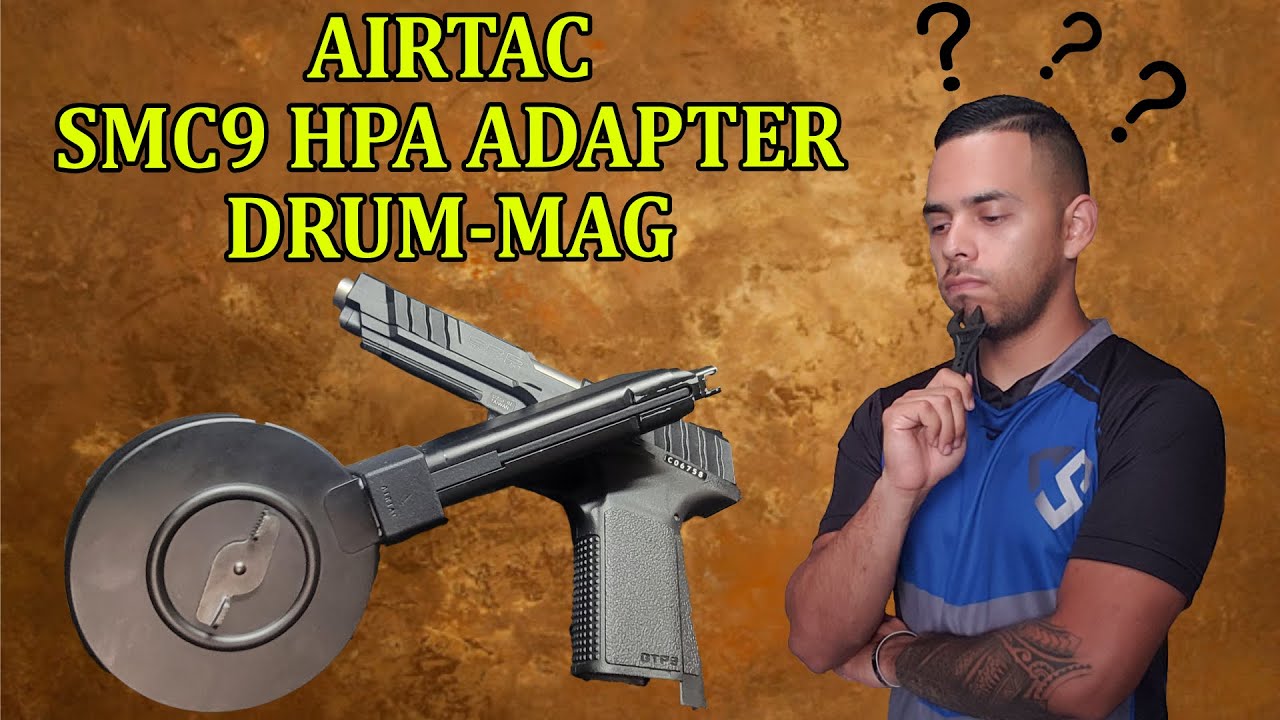 AIRTAC SMC9 Drum-mag + HPA adapter Installation - YouTube