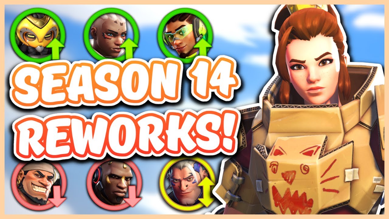 Every Season 14 Hero Change in Overwatch 2 - YouTube