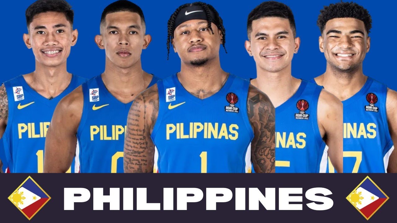 Gilas Pilipinas Official Line Up FIBA Asia Cup 2022 - YouTube