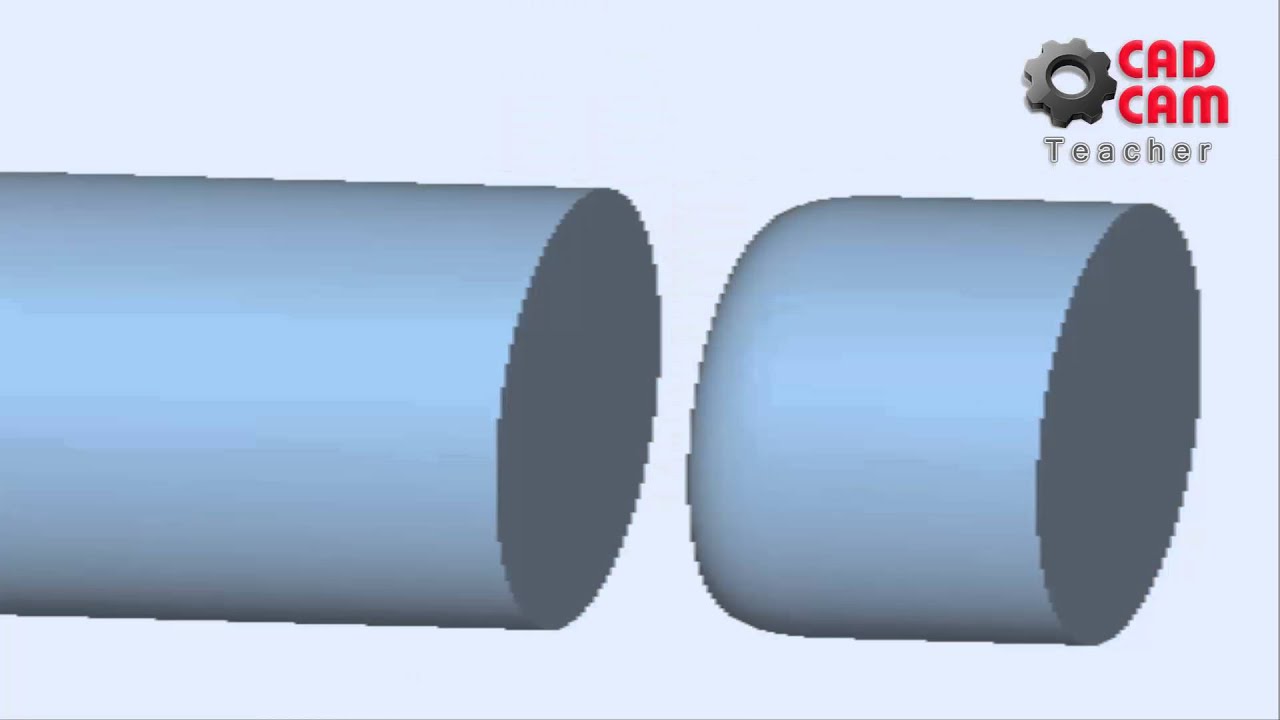 Cutoff Operation Lathe Machine تحكم الرقمى للماكينات بحاسب - YouTube