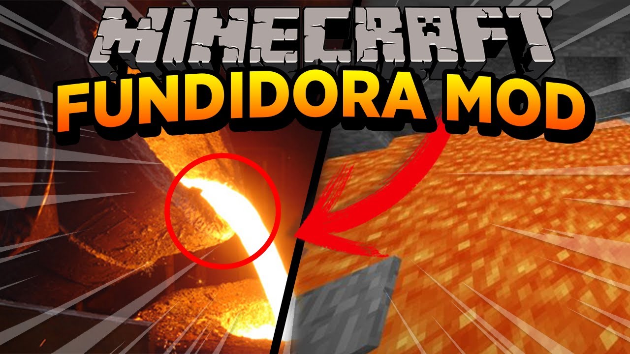 Lava Smelting - FUNDIDORA EN MINECRAFT - Minecraft mod 1.15.2 Review ...