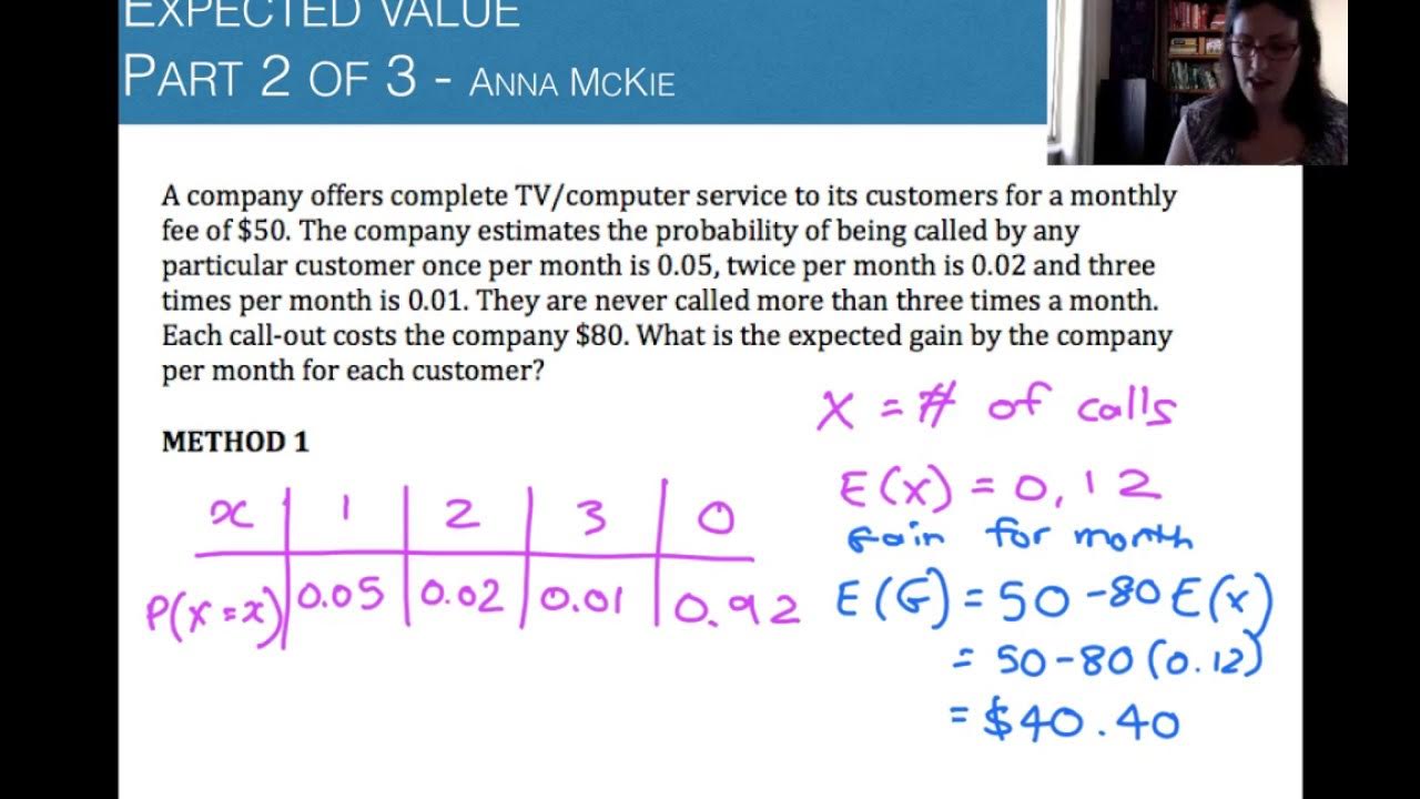7C.2 Expected value part 2 of 3 - YouTube