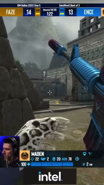 Maden goes mad!FaZe vs Ence IEM Dallas 2023 #iemdallas #csgo #ence #faze #csgoclips # ...