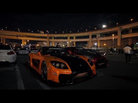 Tokyo Nights: JDM Never Sleeps (Daikoku PA Japan Car Meet) - YouTube