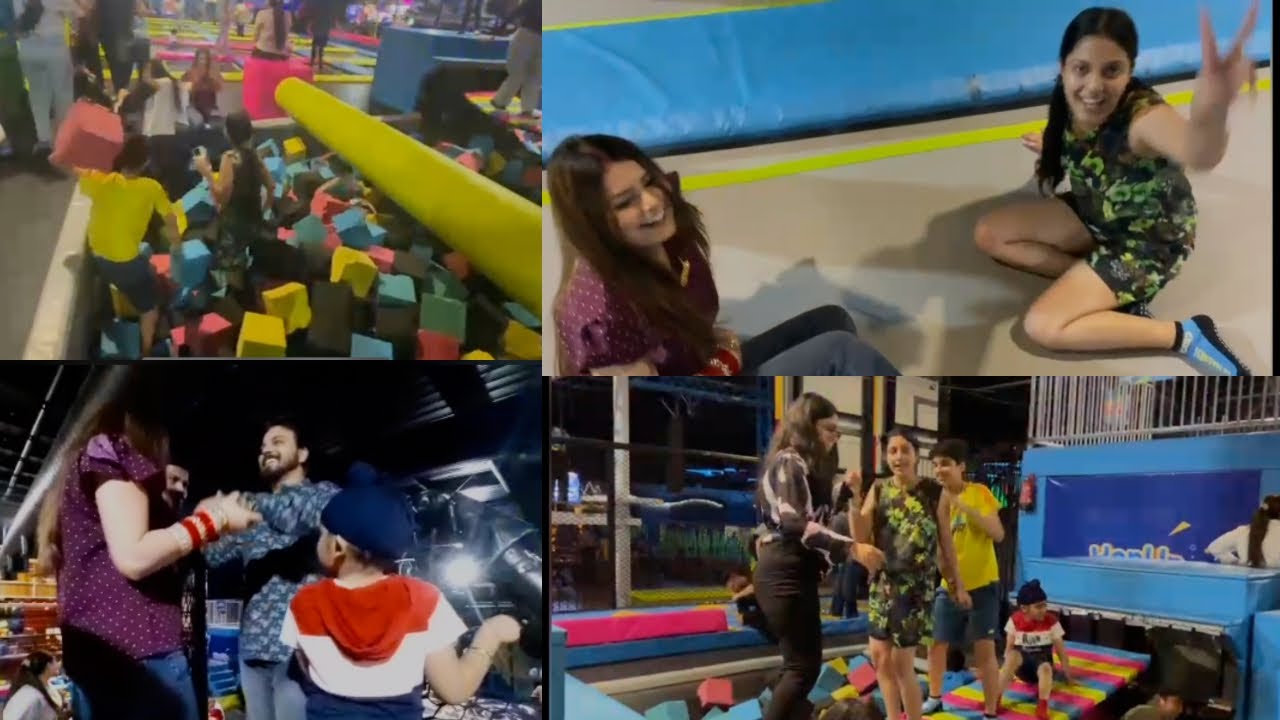 HopUp India’s Largest Trampoline Park | Full of Fun and Adventure😍 ...
