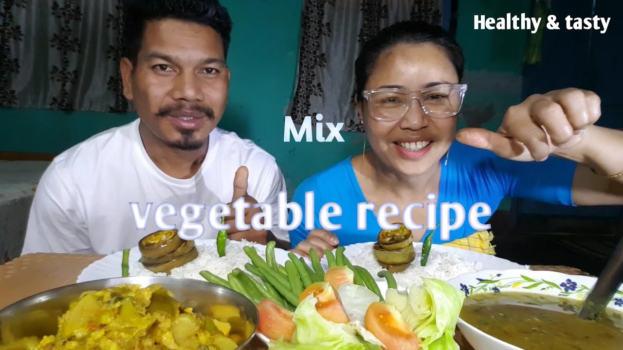 Healthy mix Vegetable recipe ll nnarzary bodo vlog ll - YouTube