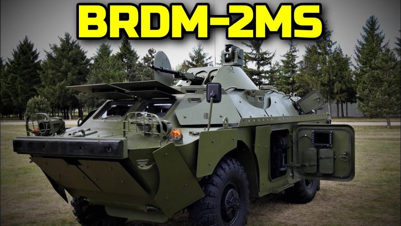 Oklopni izviđački automobil vojske Srbije BRDM-2MS. Combat reconnaissance vehicle BRDM-2MS ...