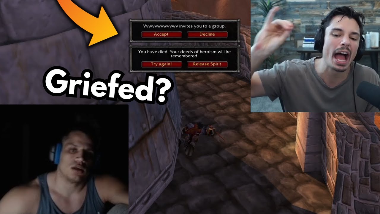 Did Tyler1 Get GRIEFED on Hardcore WoW? - YouTube