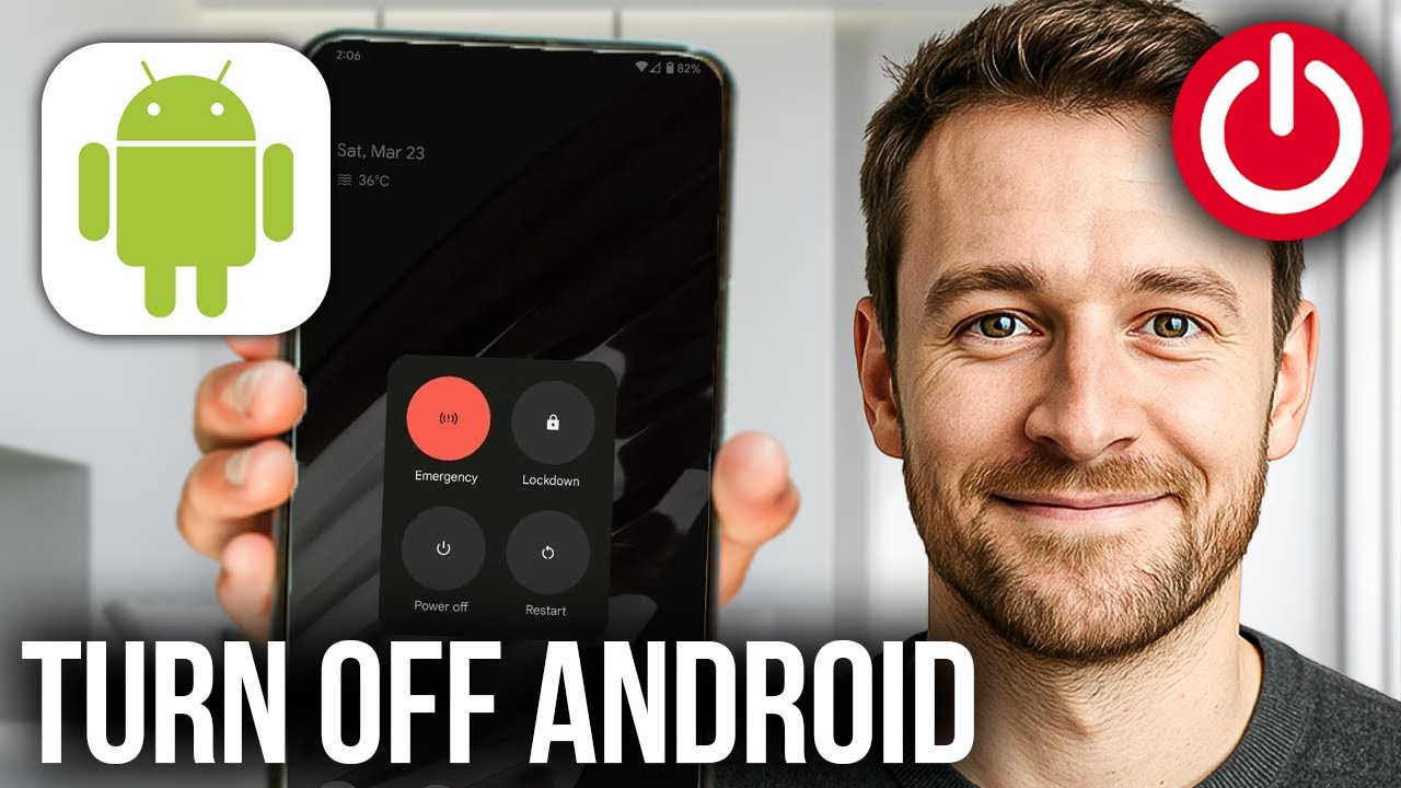 How To Turn Off Android Without Button - YouTube