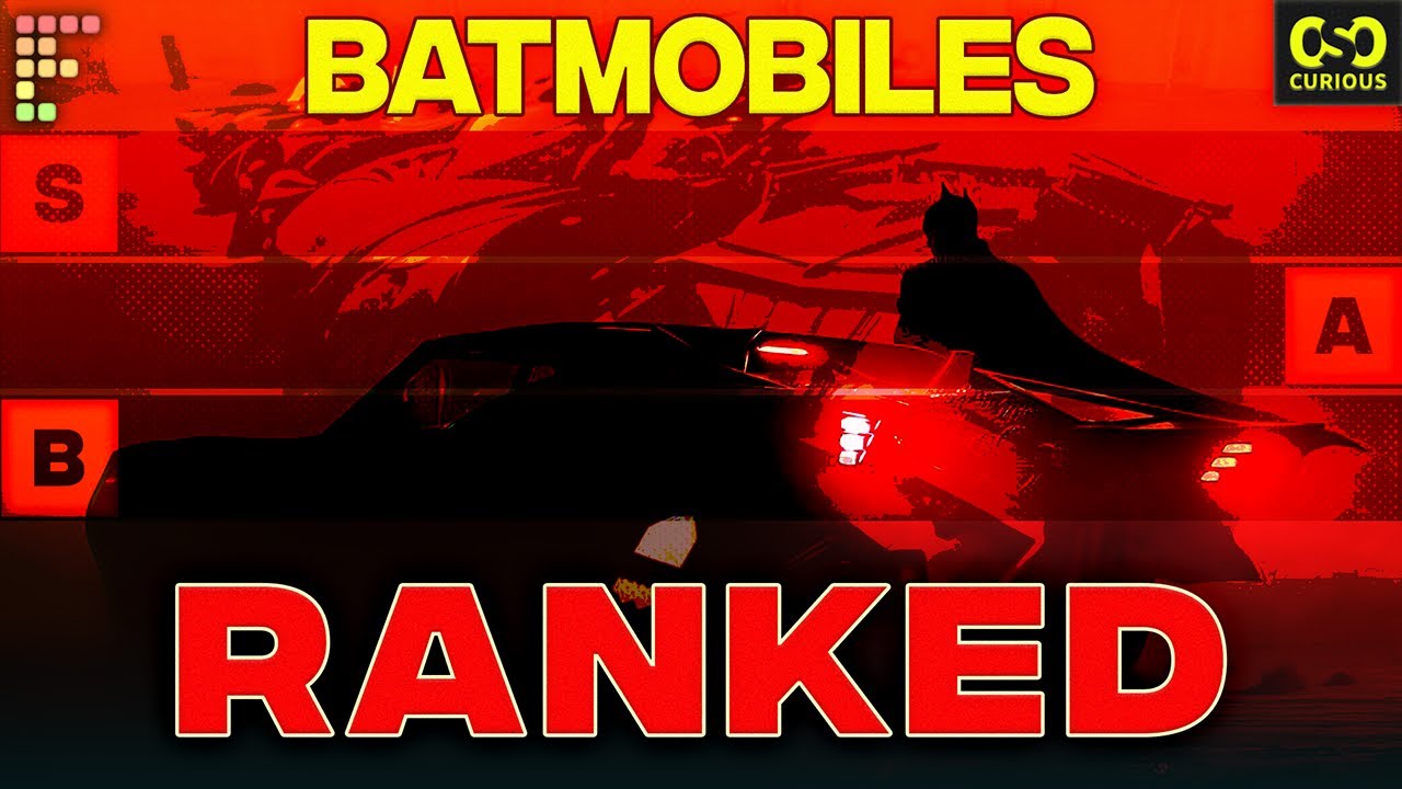 We RANK Every Batmobile! - Tier List Tuesdays #13 - YouTube