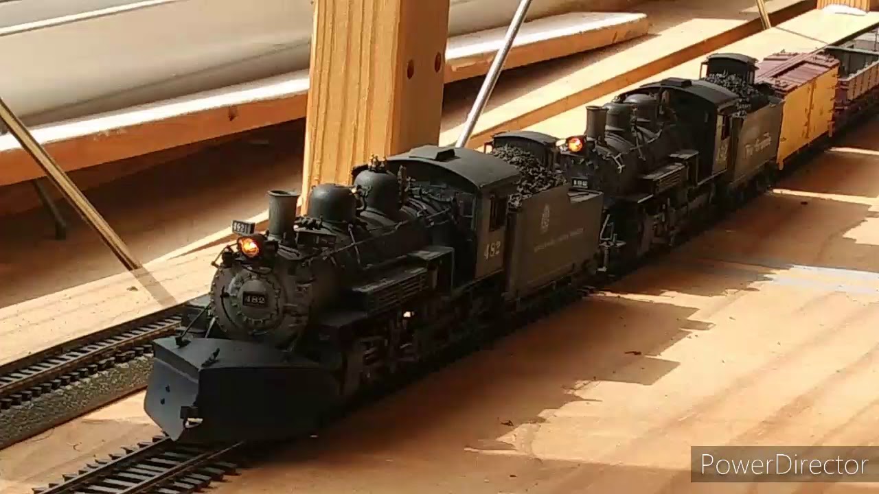 HOn3 Scale Brass Fuji D&RGW K-36 and K-37 2-8-2 with DCC Tsunami2 Sound ...