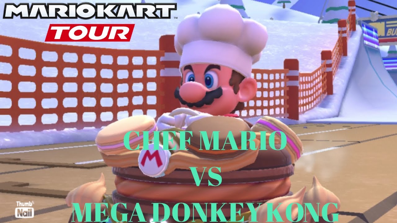Chef Mario vs Mega Donkey Kong - YouTube