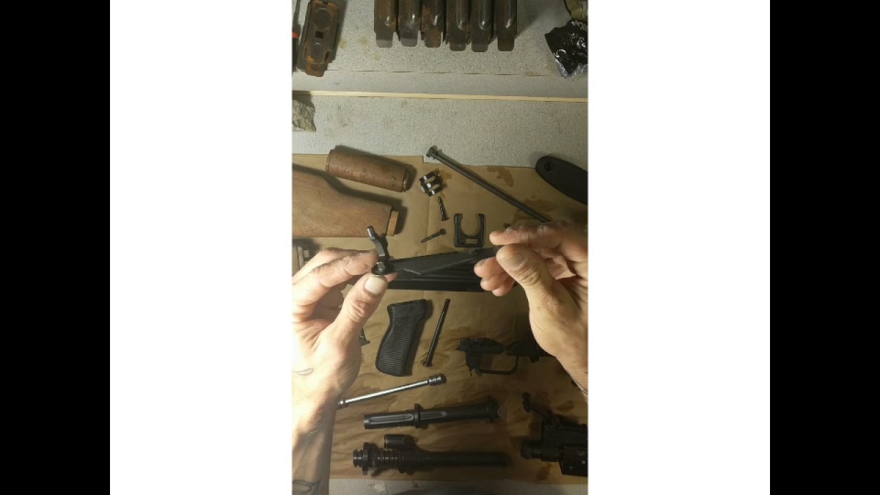 HEAVY cosmoline removal m72b1 - YouTube