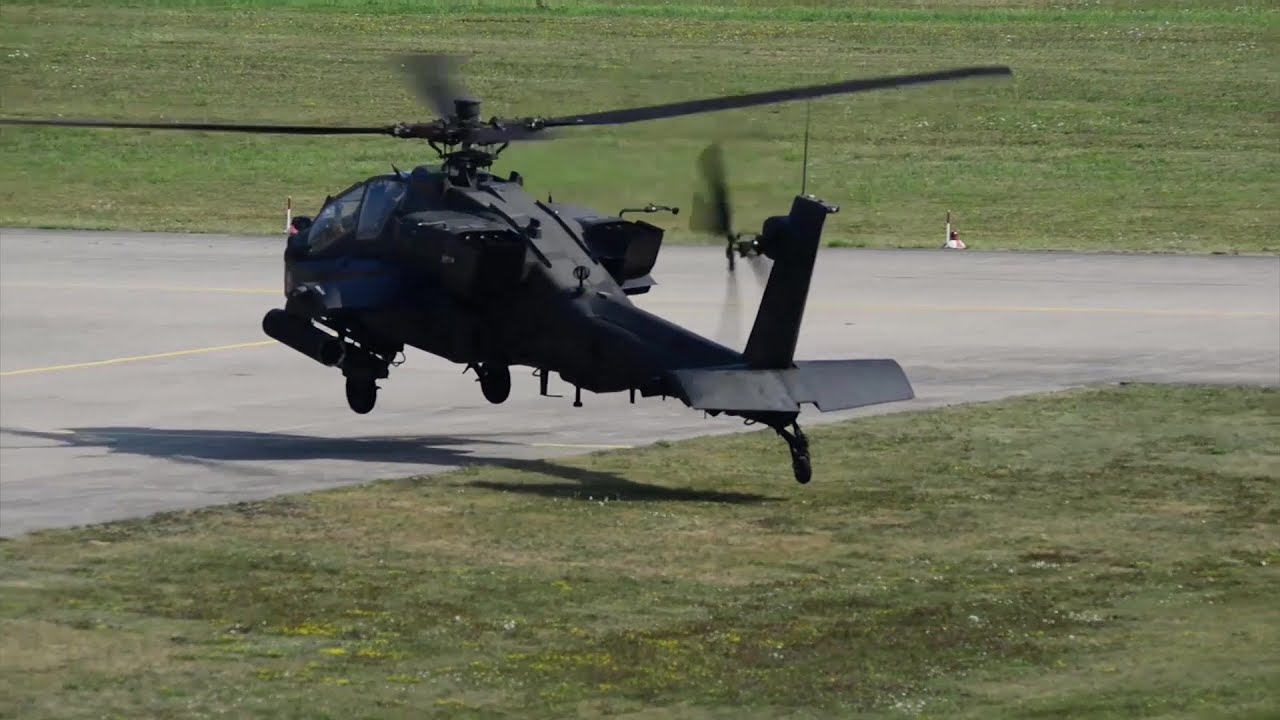 Apache Helicopter / Look Under The Hood & Watch How It Works - YouTube