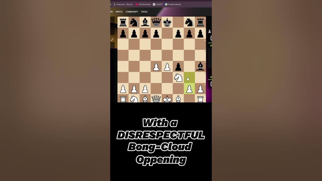 🔥 Winning with the Bong-cloud After Giving Extra 15 Seconds! 🤯♟️ #chess ...