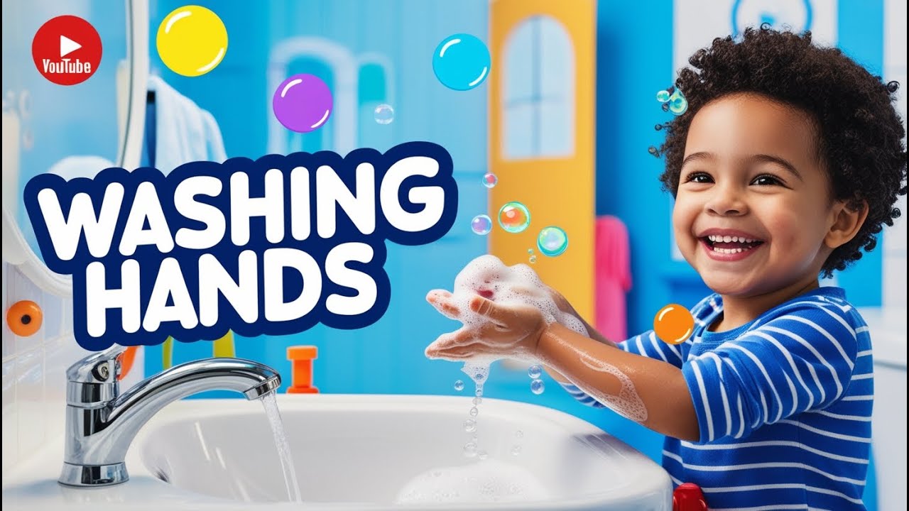 🧼 Let's Wash Our Hands Together! 🧼 | Children's Song | Enjoyable - 2024 ...