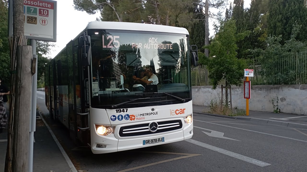 [Cartreize-LeCar] Mercedes New Intouro €6 - Ligne 25 destination Aix ...