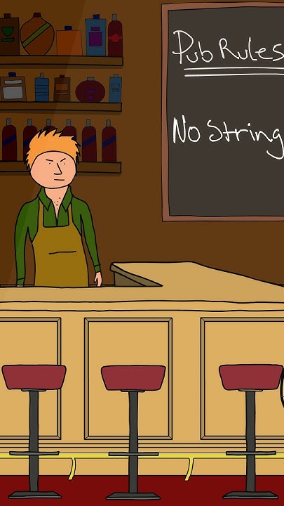 String walks into a bar - YouTube