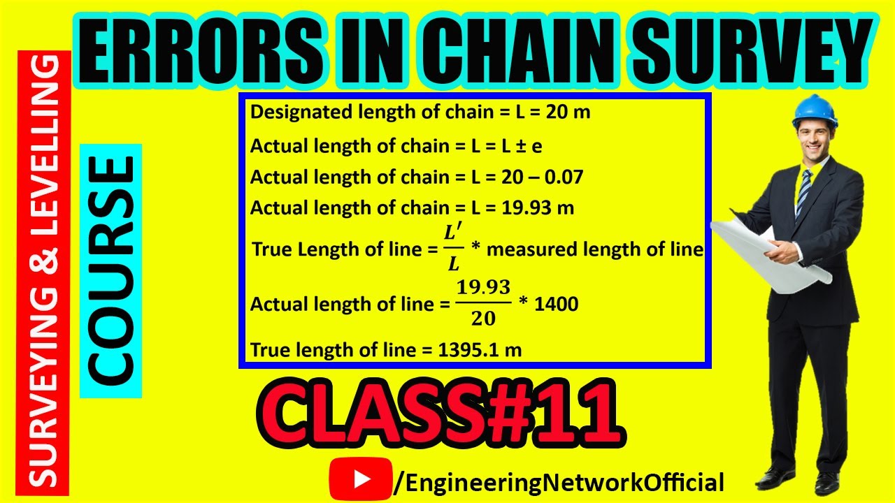 How To Calculate Error In Chain Survey When Two Chains Are Used how-to-calculate-error-in-chain-survey-when-two-chains-are-used