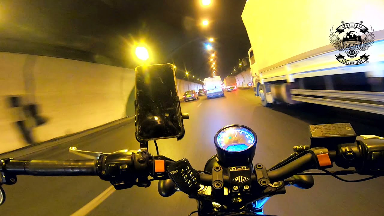 keeway k light 202 custom exhaust - YouTube