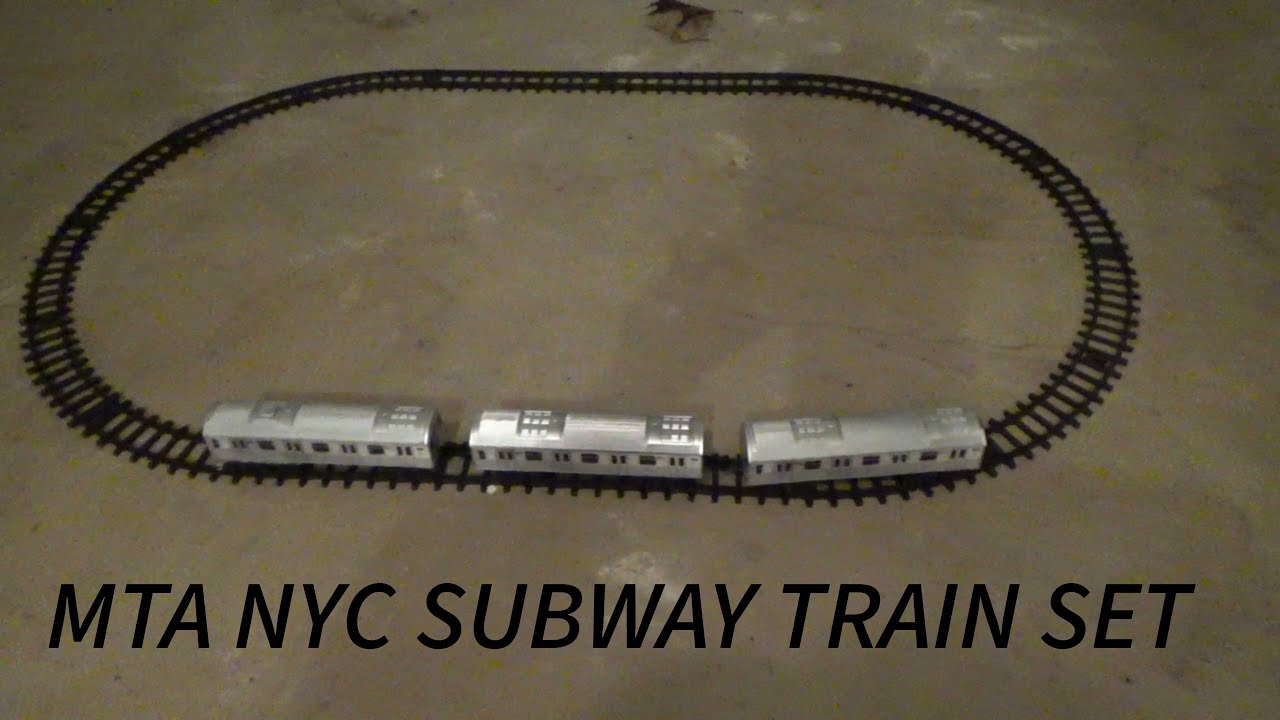 Test Run: Daron MTA New York City Subway Train Set - YouTube