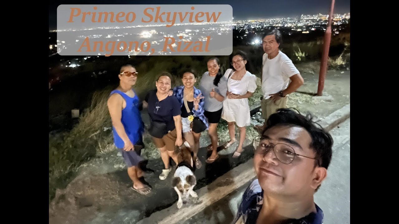PRIMEO SKYVIEW | ANGONO RIZAL "KAPE-HINGAHAN" FOOD STALLS 2024 - YouTube