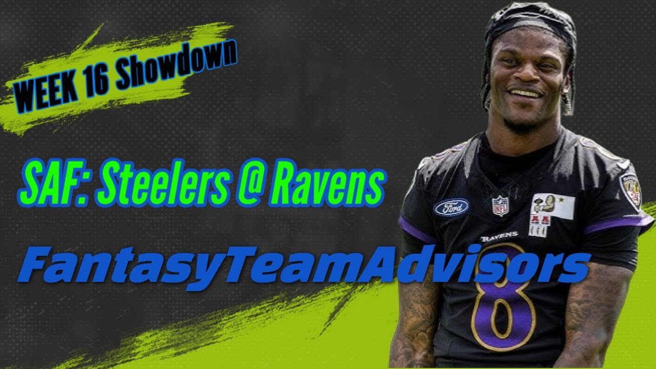 NFL DFS Showdown: Steelers at Ravens – Top Picks, Strategy & Lineup ...