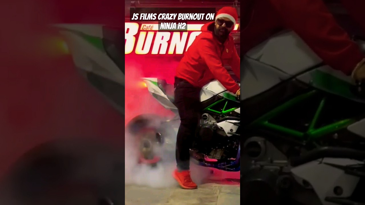 js films crazy burnout ninja h2 #trending #loudexhaust #burnout # ...