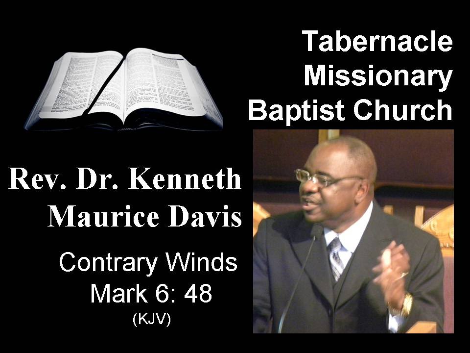 Kenneth Maurice Davis - Contrary Winds - Mark 6: 48 - YouTube