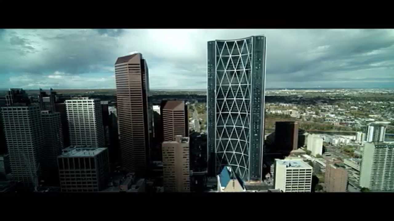 Stock Footage - Calgary Tower/Downtown - Calgary, Alberta, Canada [UHD ...