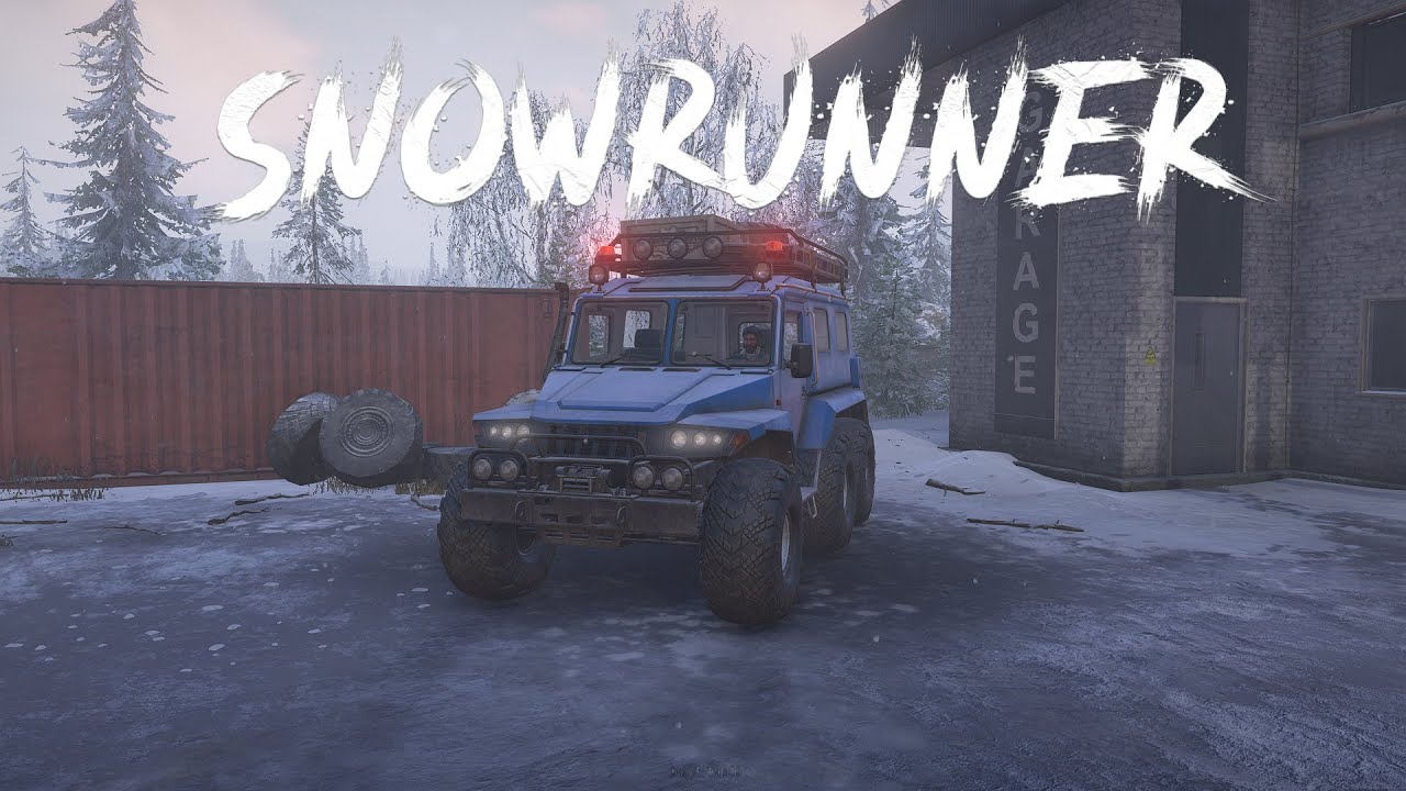 SnowRunner | White Valley - YAR 87 | Get to the garage - YouTube