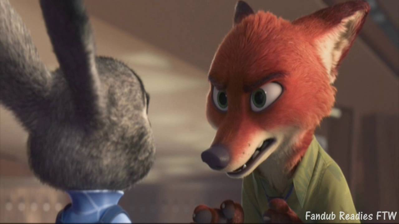 "Are You Afraid Of Me?" Zootopia Fandub Ready ((Judy and Nick Off ...