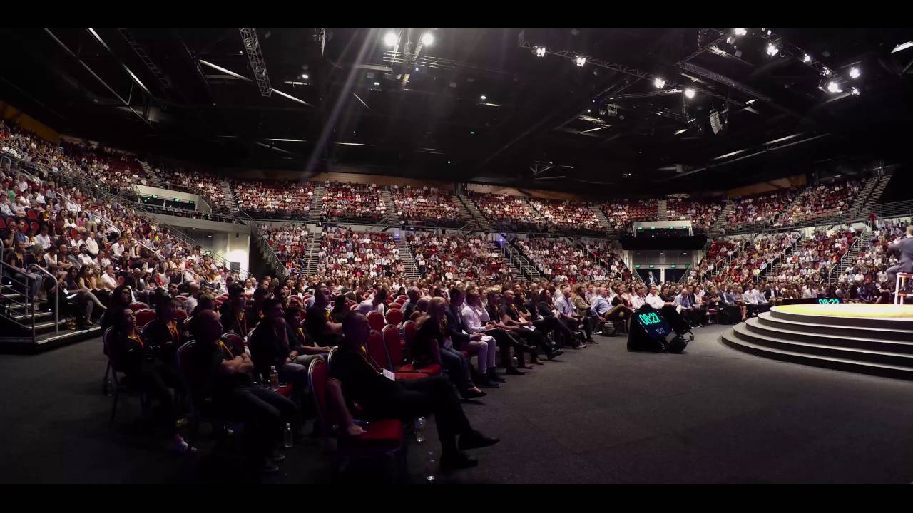 Gold Coast Convention and Exhibition Centre (GCCEC) Arena Plenary Walk ...