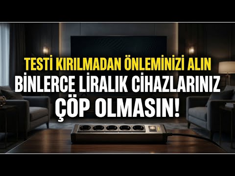 Akım Korumalı Priz Gerçekten İşe Yarıyor mu? ( Her Priz Her Cihazı Korur mu? Sana Söylenmeyenler   )