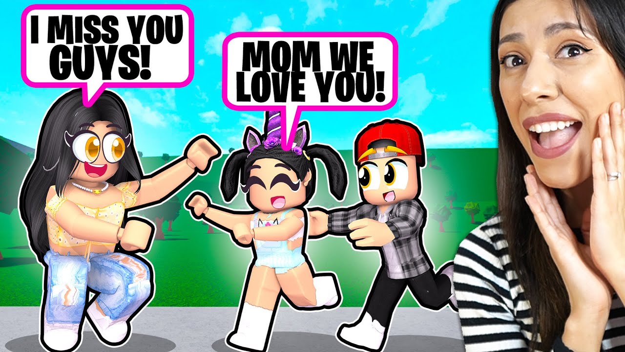 REUNITED WITH MY KIDS for the FIRST TIME! *EMOTIONAL* (ROBLOX) - YouTube